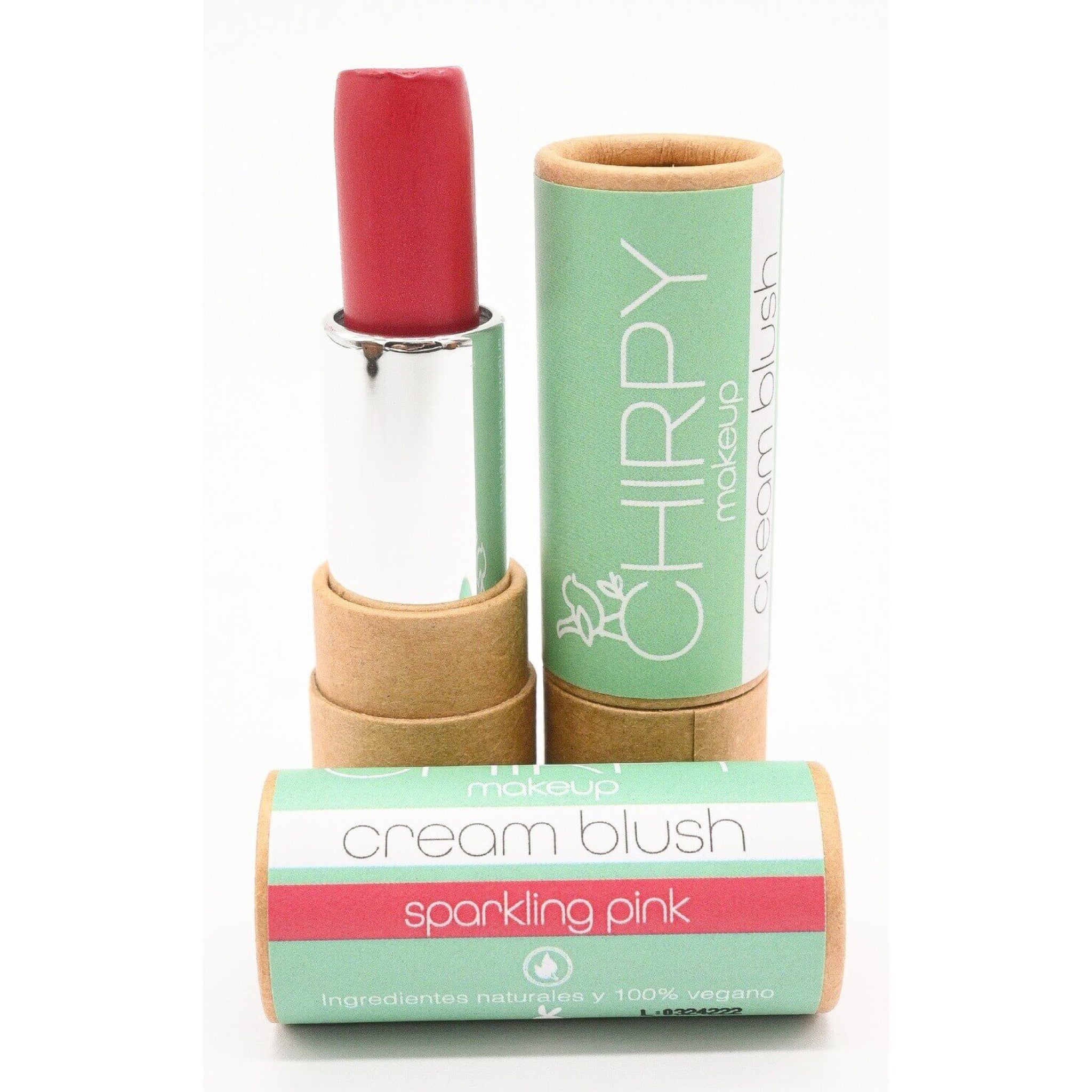 Rubor en barra Chirpy MakeUp – Verde Pluma